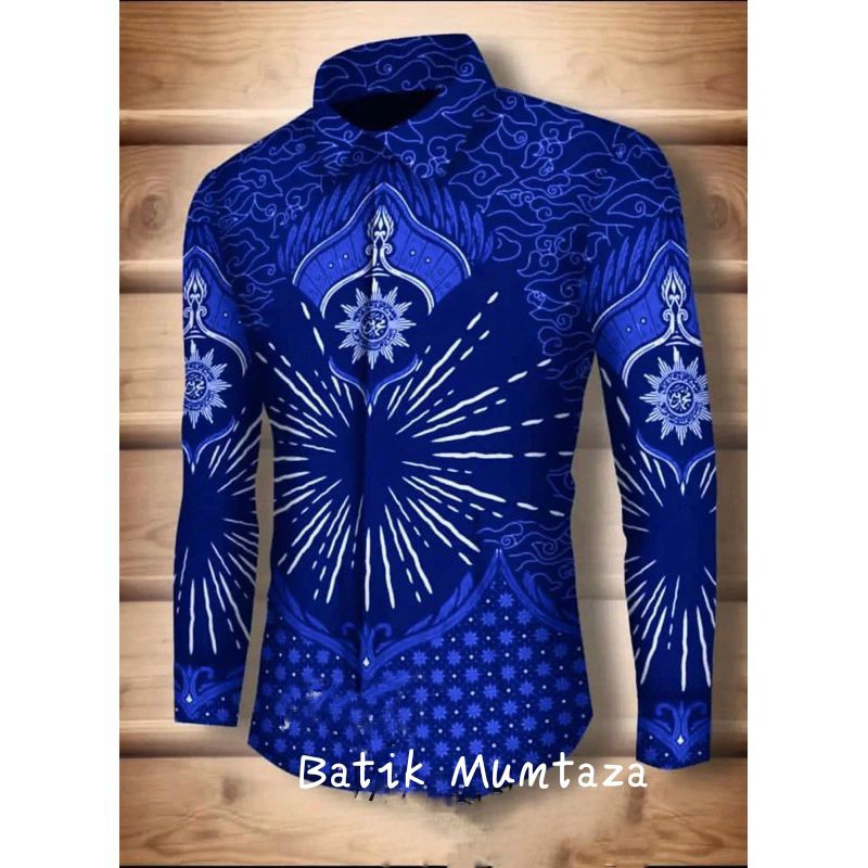 Jual SERAGAM BATIK MUHAMMADIYAH MOTIF TERBARU bahan katun lapis furing ...