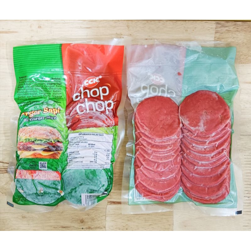 Jual BURGER SAPI MINI CHOP CHOP 280GR isi 20lbr/DAGING BURGER SAPI ...