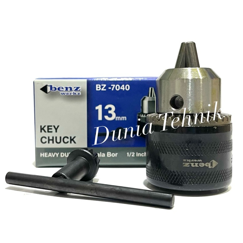 Jual Kepala Bor 13 mm MOLLAR / BENZ Chuck Bor 13 mm Kepala Bor Listrik ...