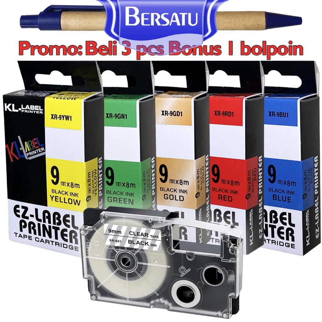 Jual Tinta Printer Casio EZ Casio / Refill Cartridge Tape Label It XR ...