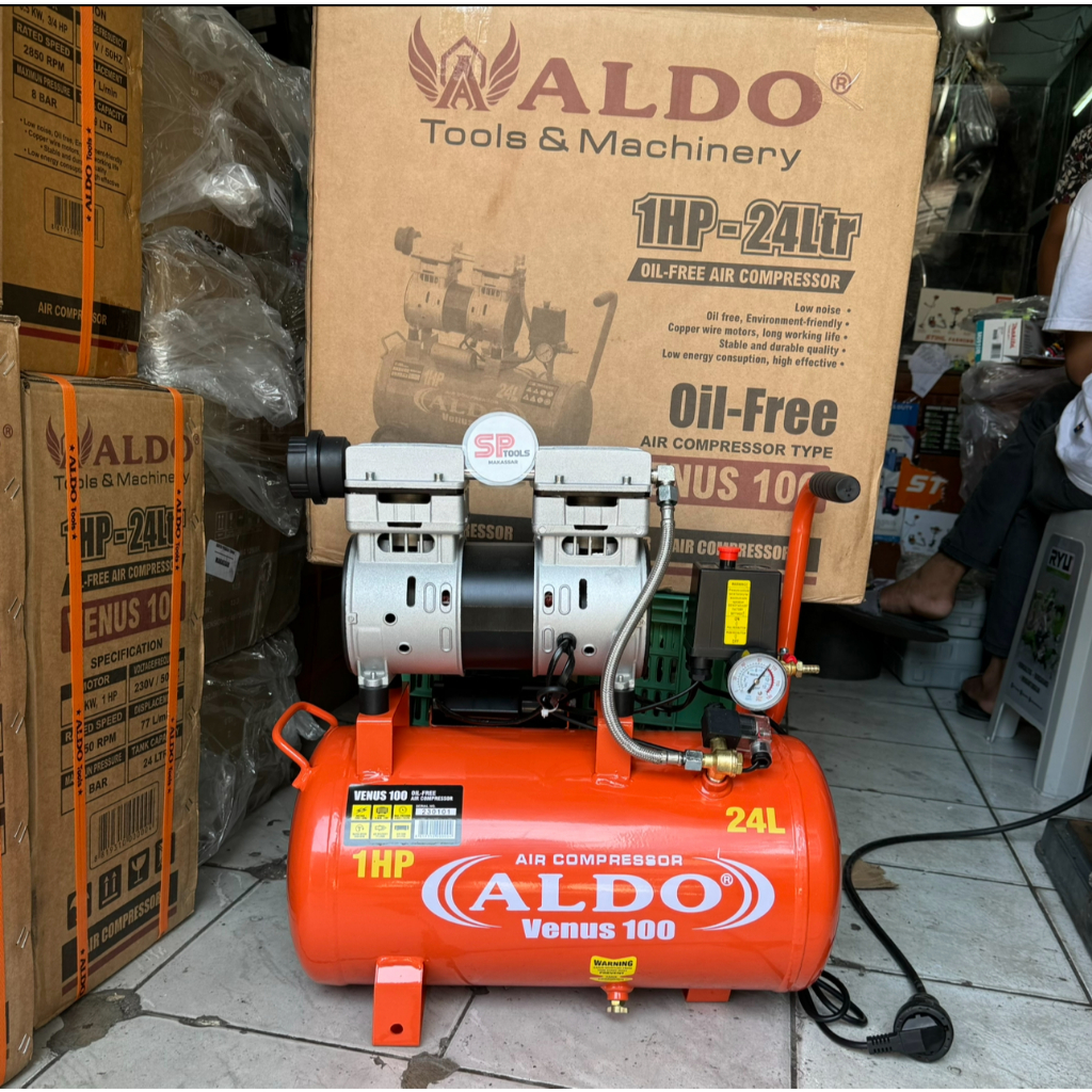 Jual MESIN COMPRESSOR COMPRESOR KOMPRESOR SILENT UDARA OIL LESS OILESS ...