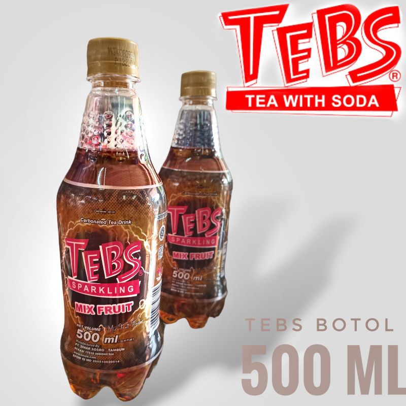 Jual Tebs botol 500ml harga 1 botol khusus instan | Shopee Indonesia