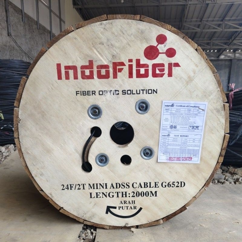 Jual MINI ADSS 24 CORE 2 TUBE 2KM INDOFIBER | Shopee Indonesia