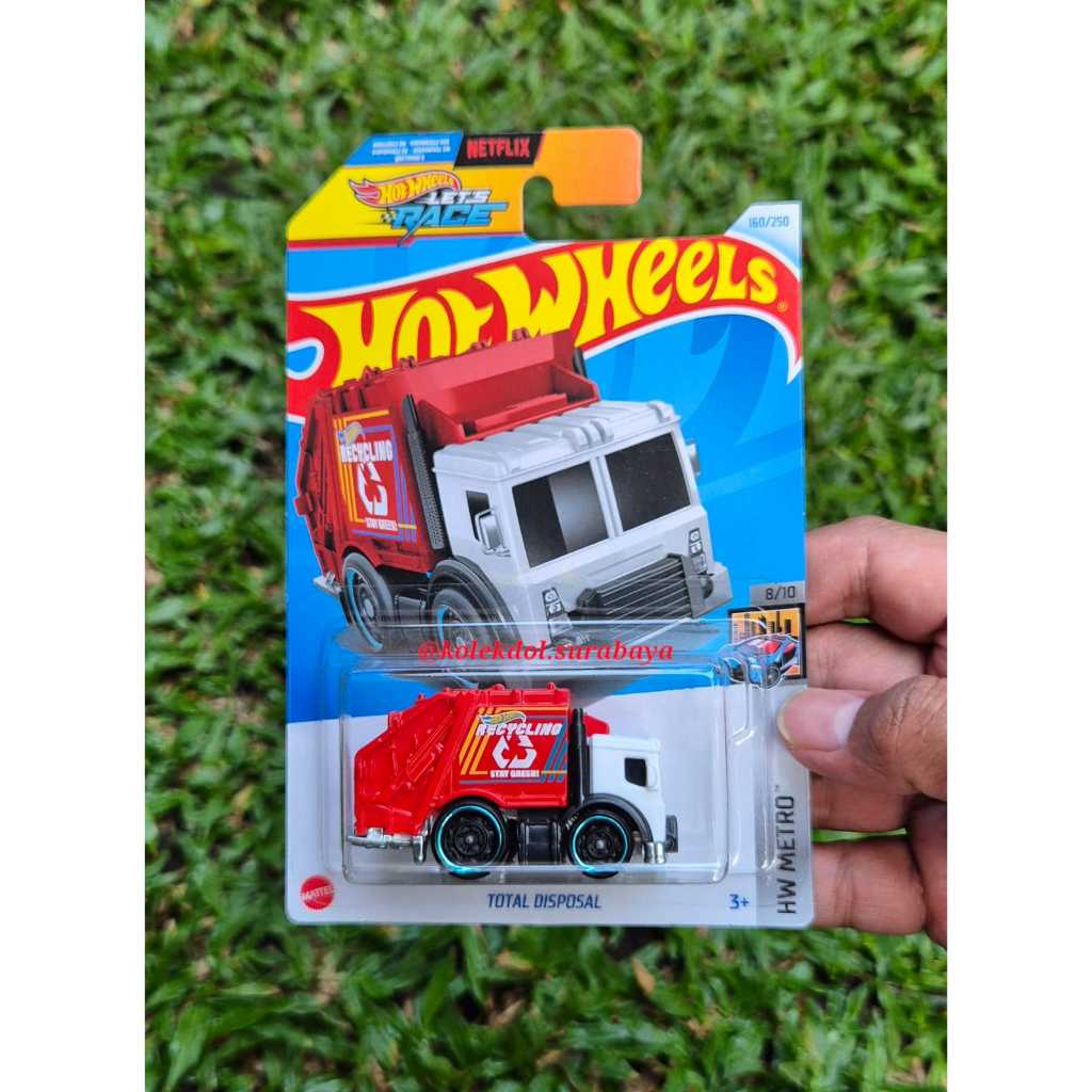 Jual Hot Wheels Total Disposal merah original | Shopee Indonesia