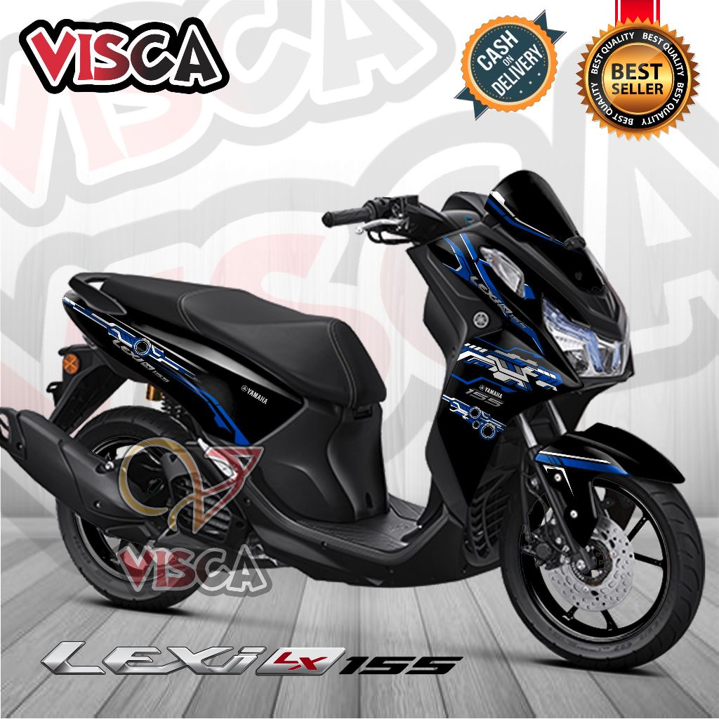 Jual Decal Lexi Full Body Baru Stiker Motor Yamaha Lexi 155 Full Body ...