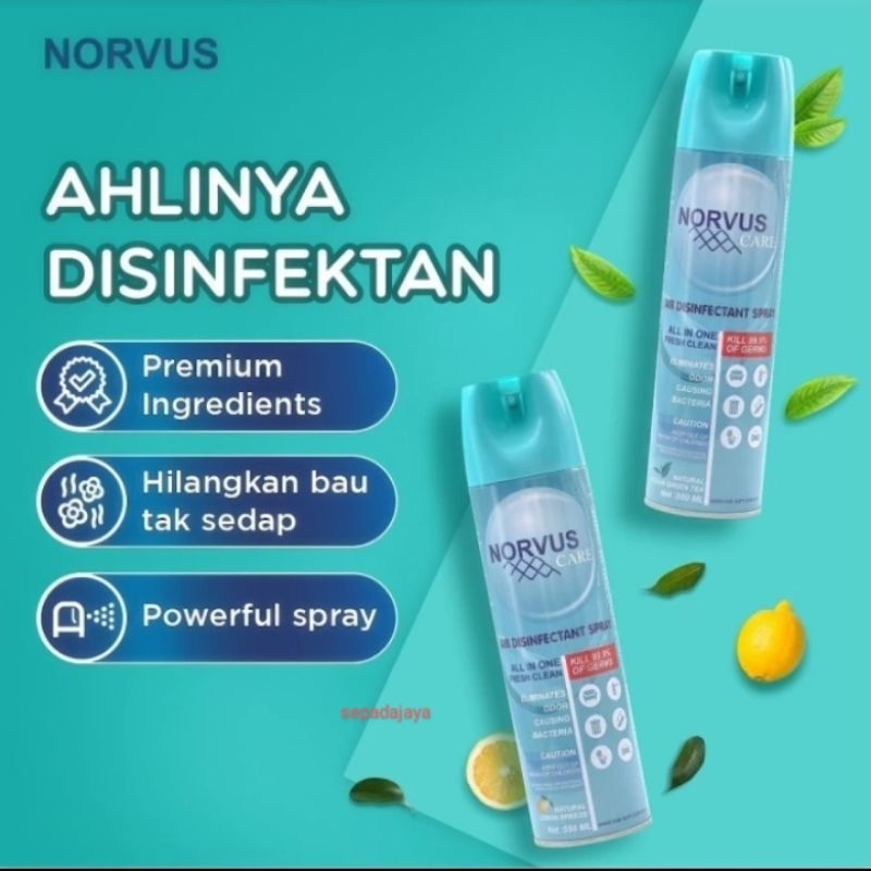 Jual Norvus Air Disinfectant Spray 550ml | Shopee Indonesia