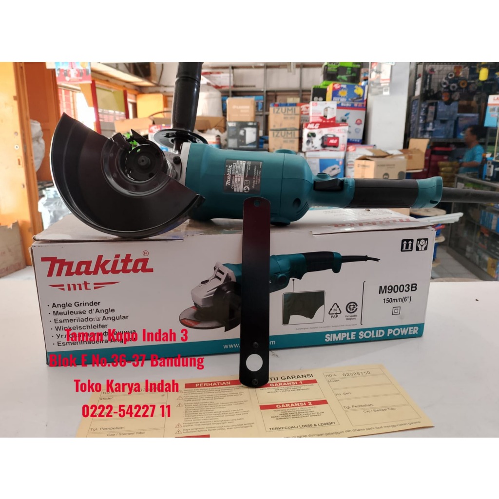 Jual Mesin Gerinda Gurinda Angle Grinder Tangan 6"inch 150mm 1.050Watt ...