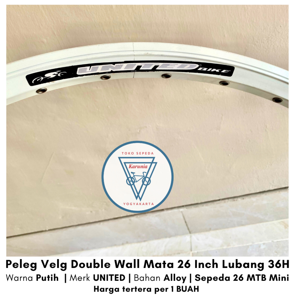 Jual Peleg Velg Rims United Atau Araya Alloy Dobel Double Wall Mata ...