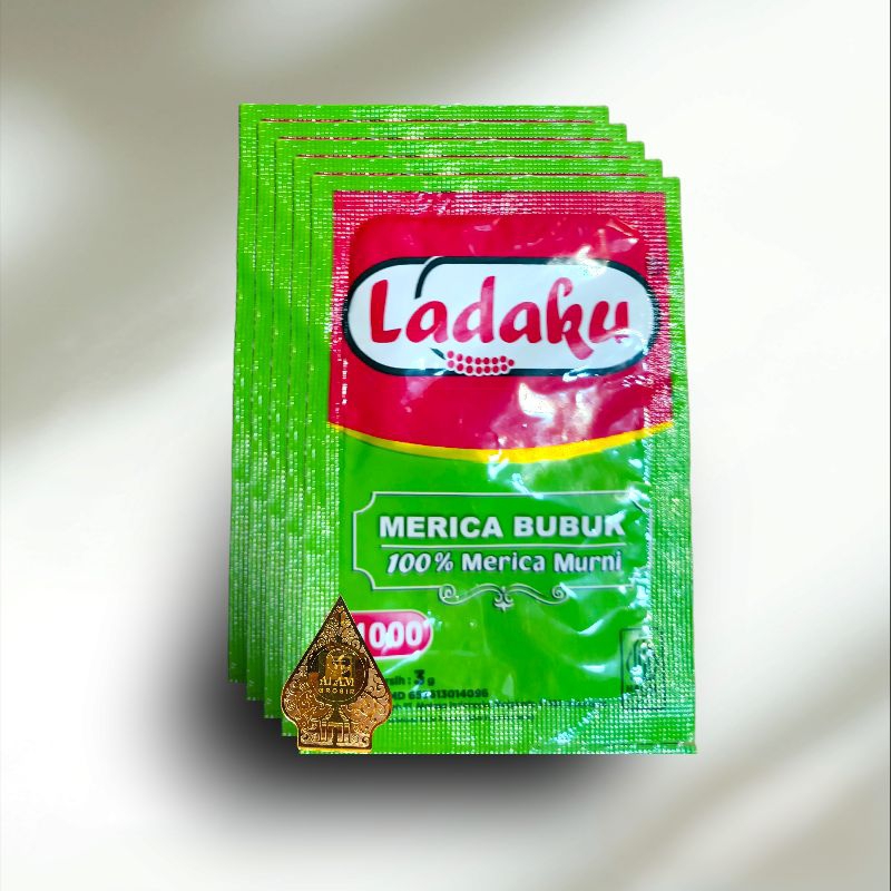 Jual Ladaku Bubuk Merica Murni 2.5g 12sachet | Shopee Indonesia