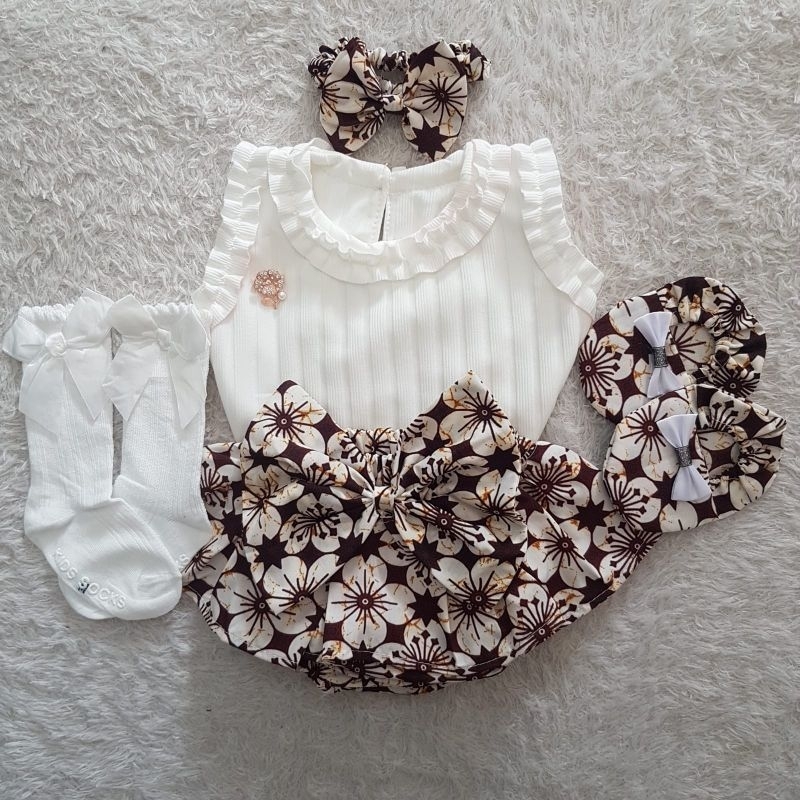Jual Baju Bayi Stelie Rok Set | Shopee Indonesia