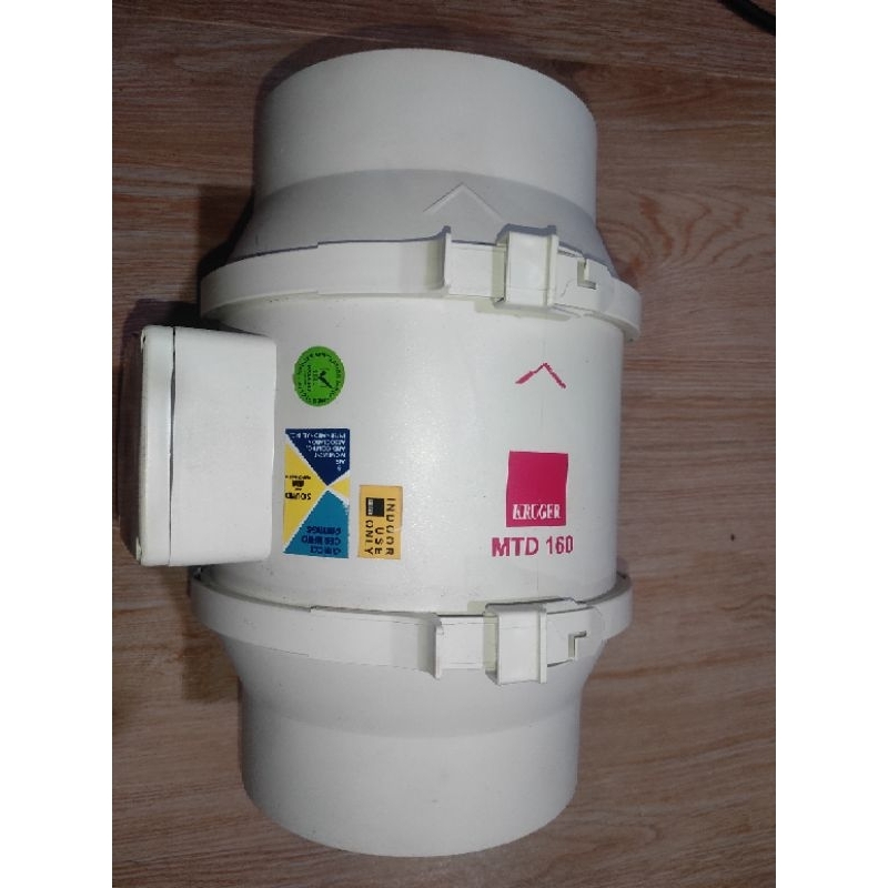 Jual Exhaust fan / Kruger fan / mixed flow / inline duct / fan MTD 160 ...