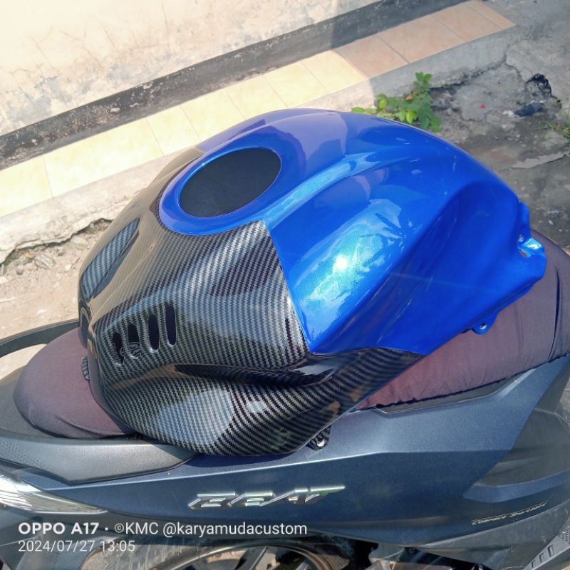 Jual cover tangki r15 v4 model r1 mix karbon celup wtp | Shopee Indonesia
