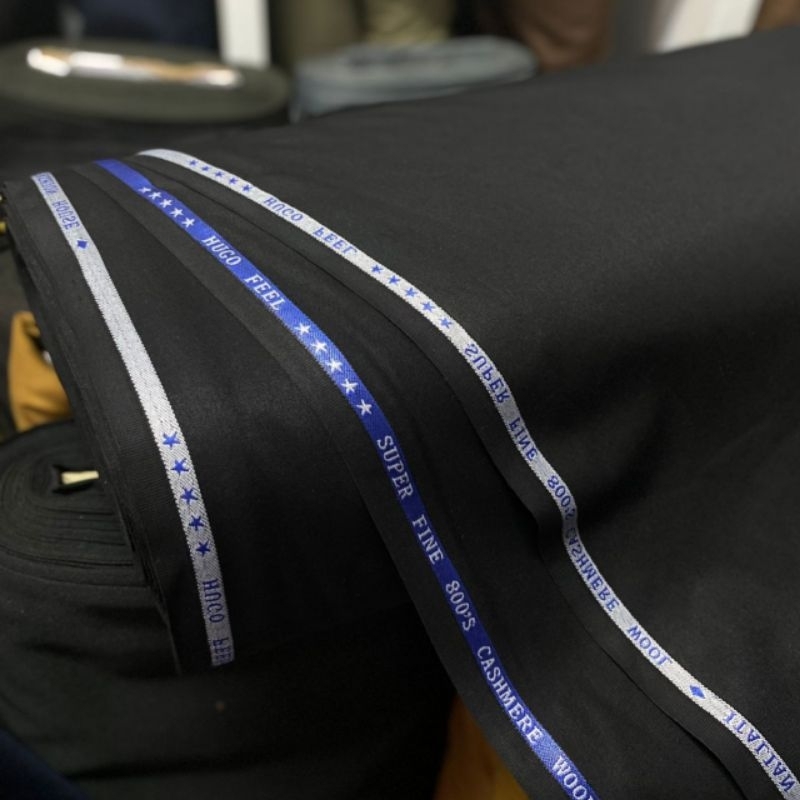 Jual kain hitam seragam kantor dinas pdh pns guru honorer safari semi ...