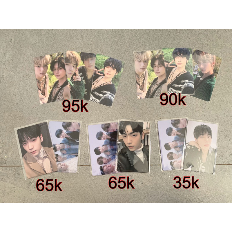 Jual Lucky draw TXT Yeonjun Soobin Beomgyu Taehyun Huening kai LD Temptation Minisode 2 Thursday ...