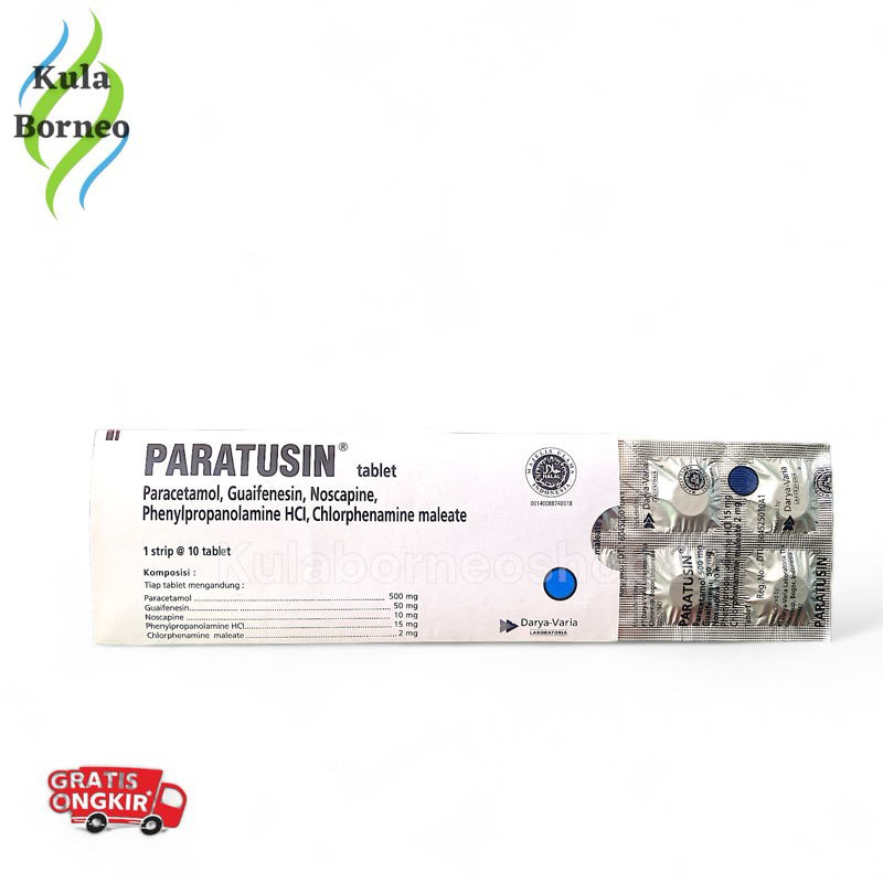 Jual Paratusin Tablet 10 Tablet - Obat Batuk Flu | Shopee Indonesia