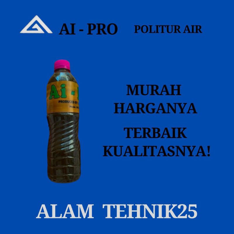 Jual Politur Plitur Water atau pernis Kayu Jati dan Kayu Mahoni Walnut ...