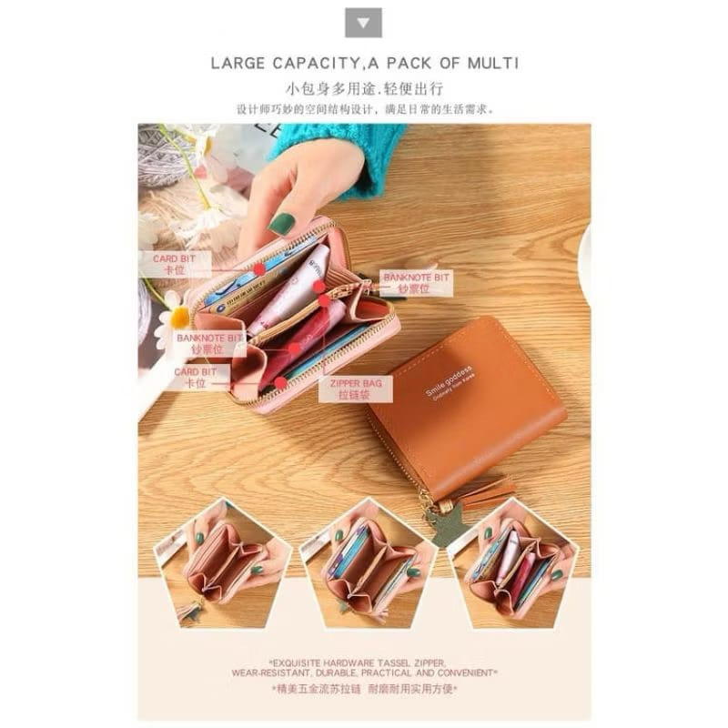 Jual DOMPET WANITA DOVE MINI FASHION KOREAN TRENDY | Shopee Indonesia