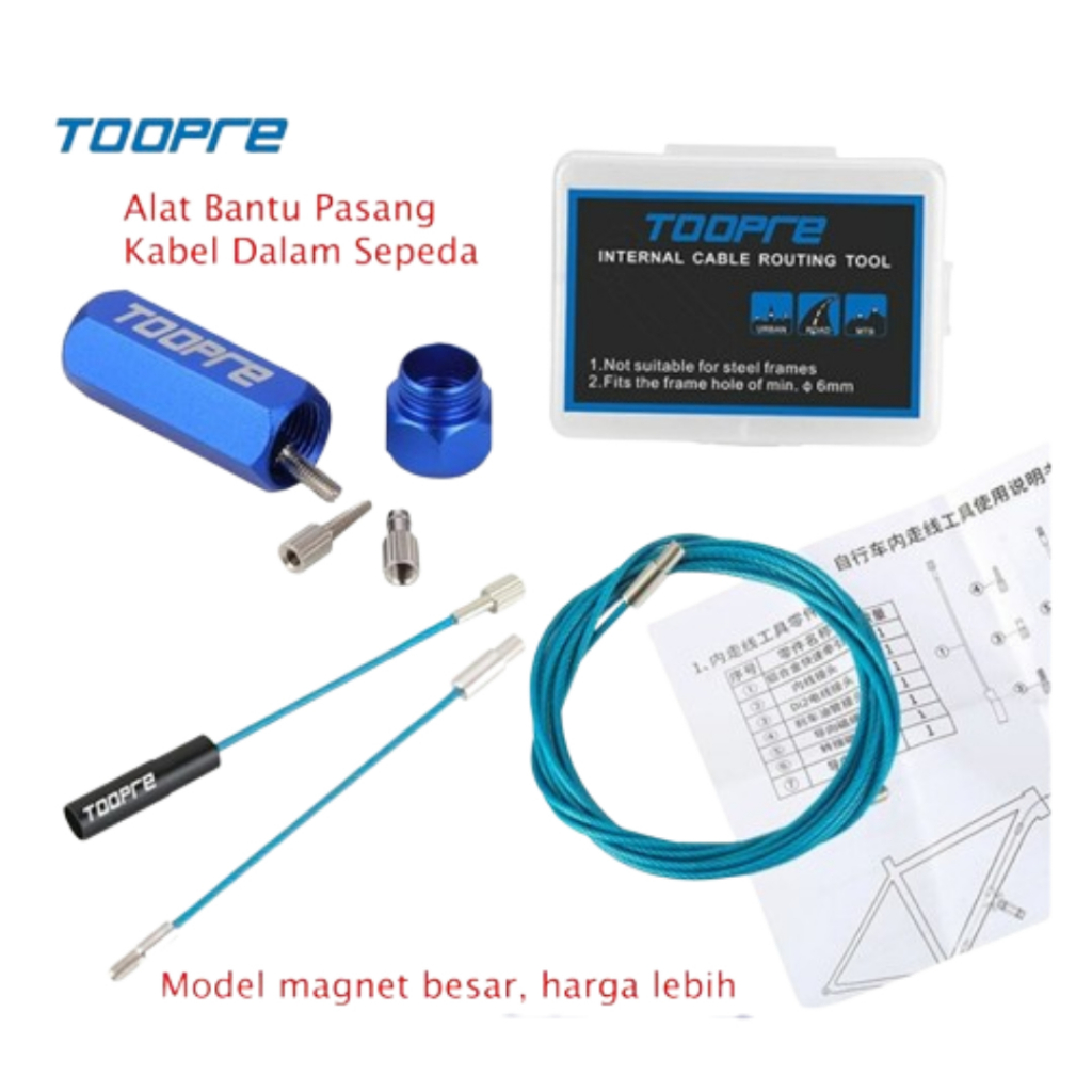 Jual Toopre Magnet Alat Pasang Kabel Dalam Sepeda Internal Cable ...