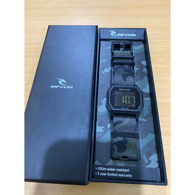 Jual jam tangan ripcurl atom webbing digital A3087-226 (camo) | Shopee ...