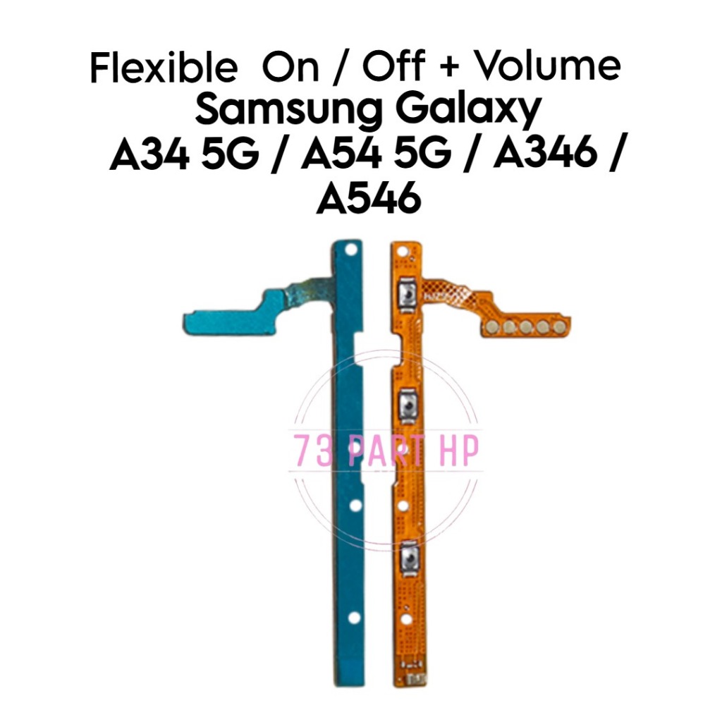 Jual Flexible Konektor Power On Off + Volume Samsung Galaxy A34 5G ...