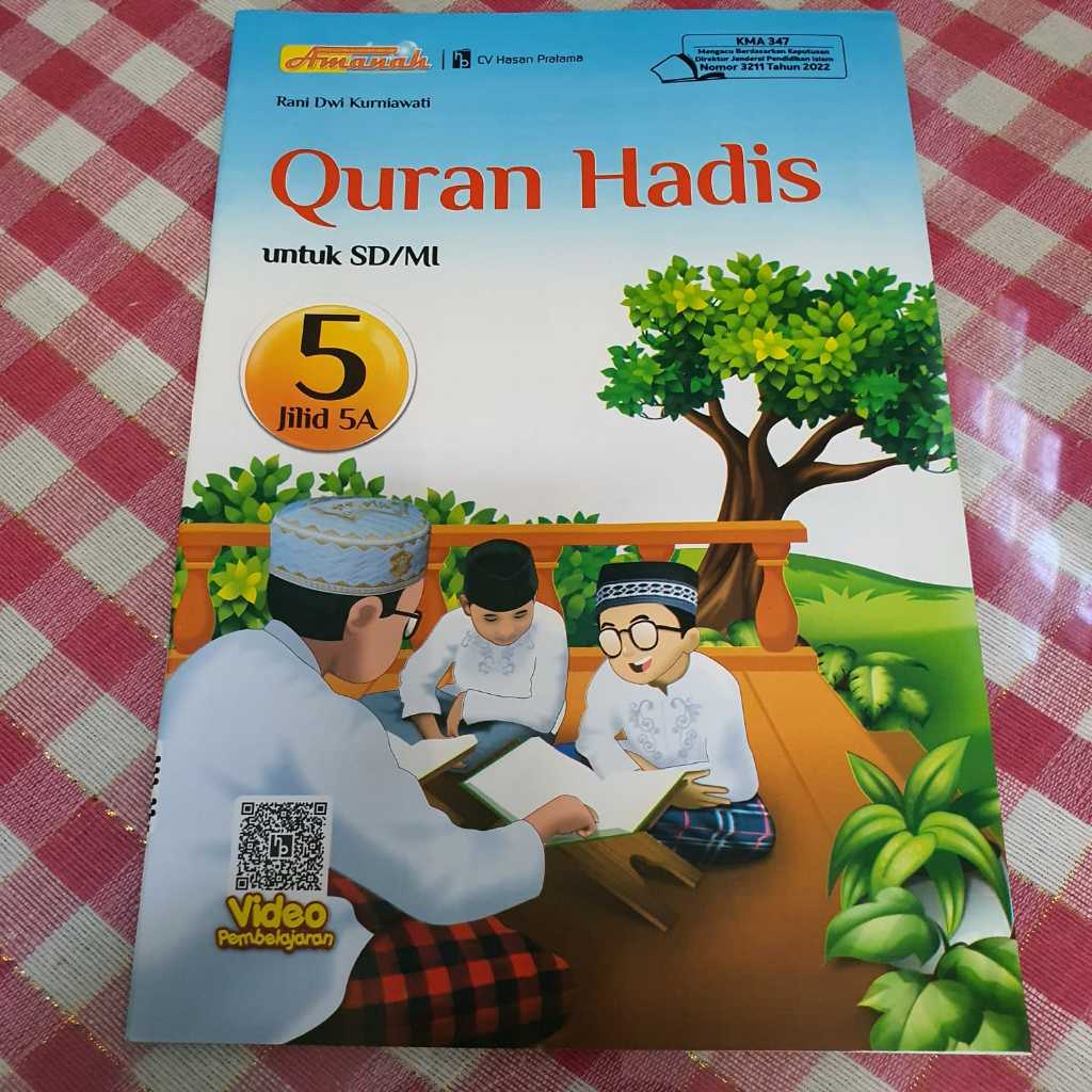 Jual LKS 2024 - QURAN HADIS (Qurdis) Untuk SD/MI Kelas 5 Semester 1 (KMA 347 - Amanah) | Shopee ...