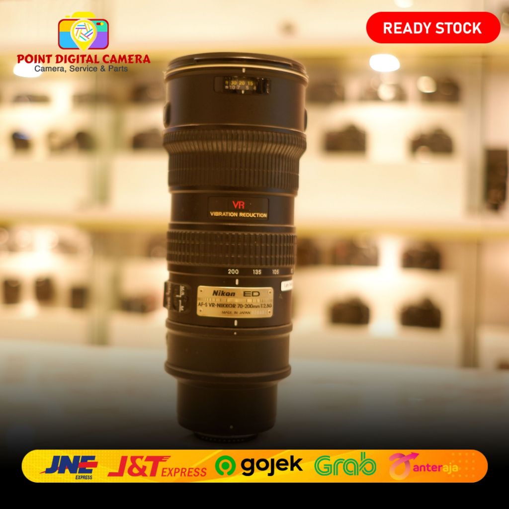 Jual Lensa Lens Nikon Afs Vr Nikkor 70-200mm | Shopee Indonesia