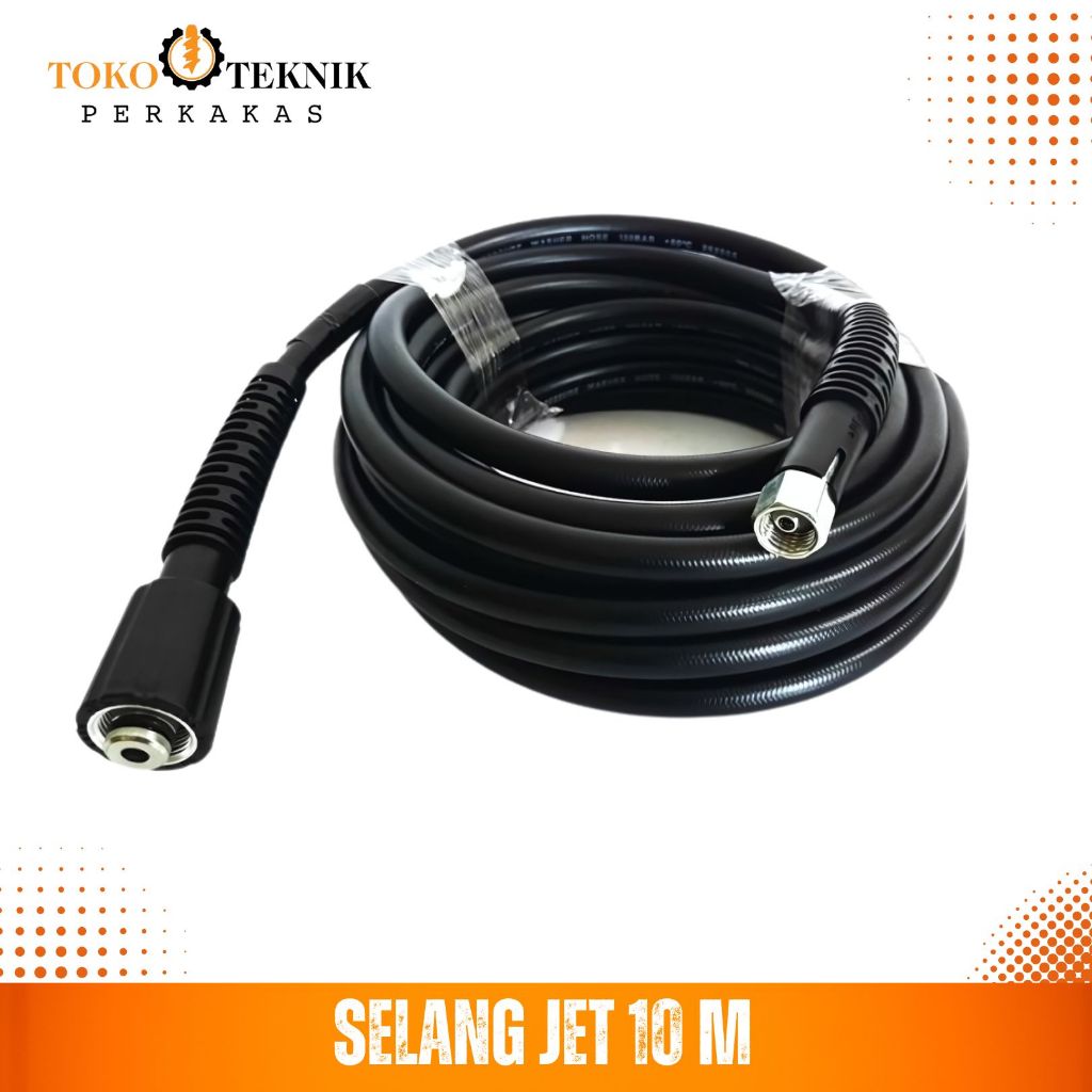 Jual Selang Jet Cleaner 10 M Slang Mesin Steam Pencuci Cuci Motor Mobil ...