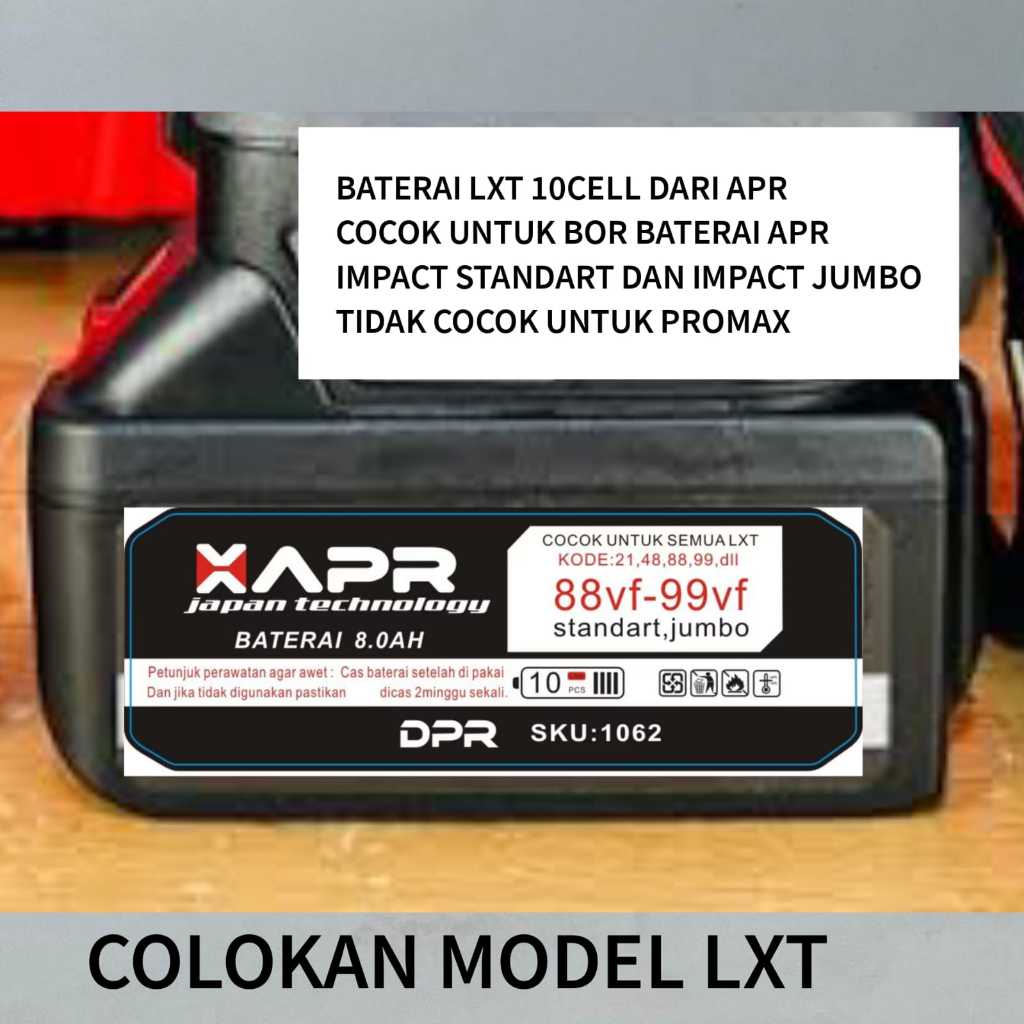 Jual Mesin Pembuka Baut Impact Wrench MAKTEC APR ap84 promax 1000nm 88v ...