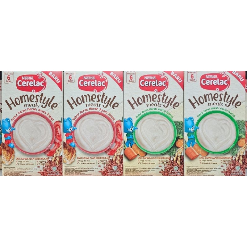 Jual Cerelac Homestyle Meals Bubur 120g Box - Untuk Usia 6 Bulan Ke ...