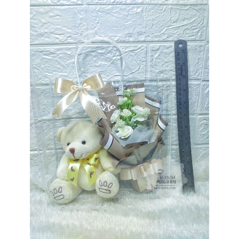 Jual 01THB. Hampers buket | teddy bear | buket bunga | tas buket | kado ...