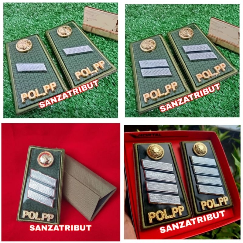 Jual Pangkat SATPOL PP Golongan 2A 2B 2C 2D Mika Motif | Shopee Indonesia