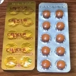 Jual cavicur tablet strip | Shopee Indonesia