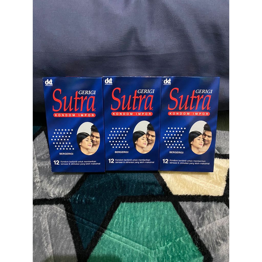 Jual PAKET LENGKAP 3 KOTAK ISI 12 PCS SUTRA BIRU BERGERIGI II SUTRA ...