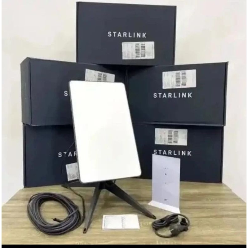 Jual Starlink Standar Internet Kit Satellite Antena Dan Wifi Router ...