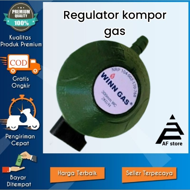 Jual REGULATOR KOMPOR GAS WINN GAS W-298 (REKONDISI) | Shopee Indonesia