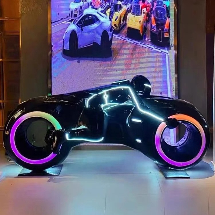 Jual Dekorasi Motor Tron Premium Collection / Legacy Motorbike Model Life Size B3A261 | Shopee ...