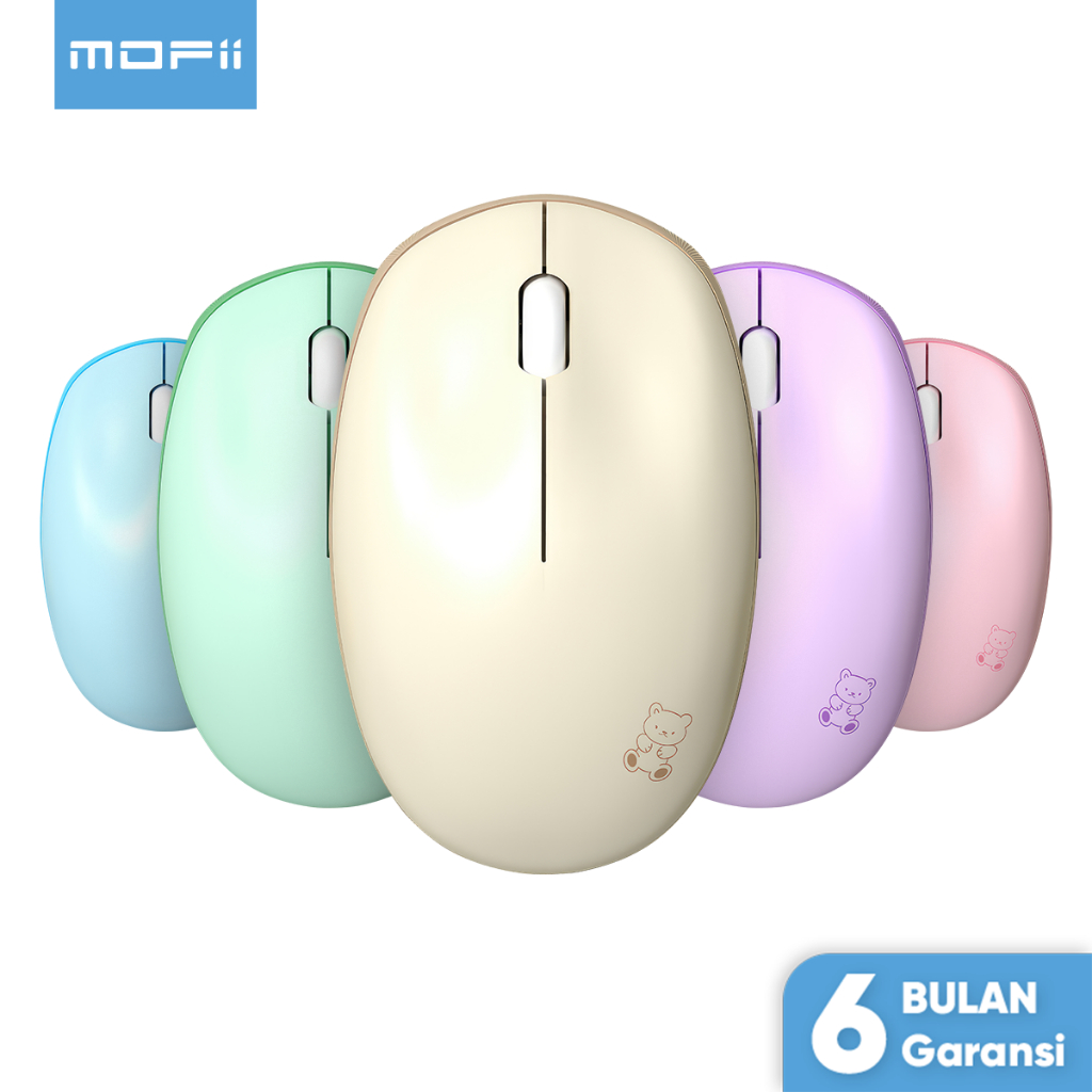 Jual MOFii Mouse Wireless Silent Click 2.4G M8 | Shopee Indonesia
