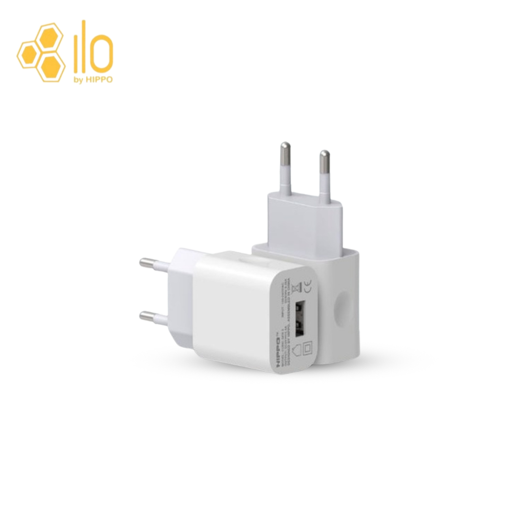 Jual Hippo Adaptor Cubic Gen 2 2.4A SDC USB Adapter Kepala Casan Colokan Charger Charging Rumah ...