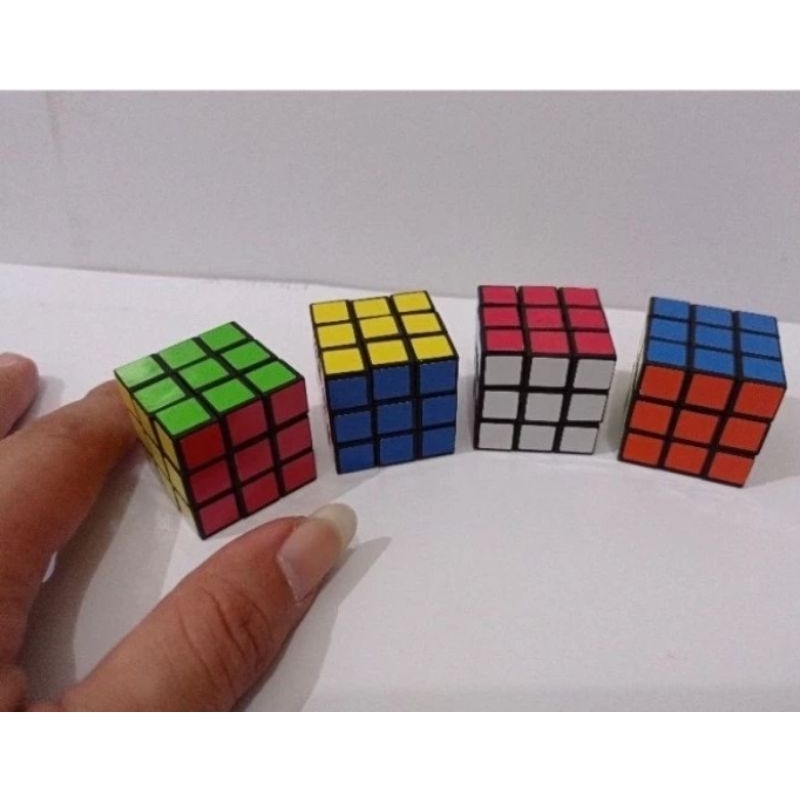 Jual Mainan Rubik 3x3x3 Ukuran Kecil Mini Rubric Cube | Shopee Indonesia