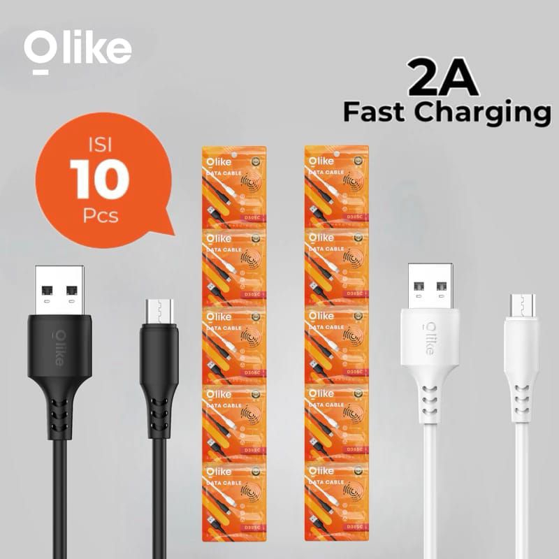 Jual OLIKE KABEL DATA 2A FAST CHARGING D305M / D305C | Shopee Indonesia