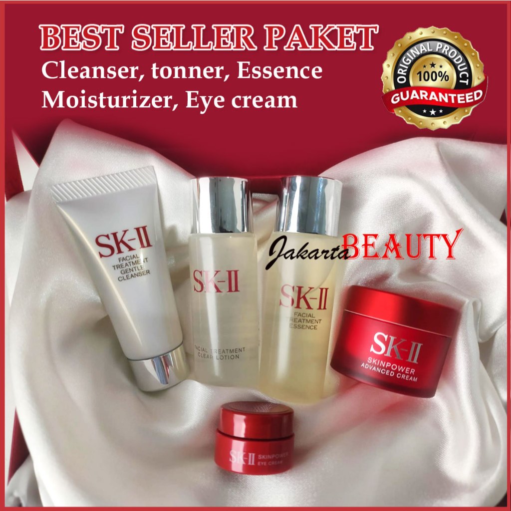 Jual SK II SKII SK2 SET FACIAL TREATMENT ESSENCE SKINPOWER | Shopee ...