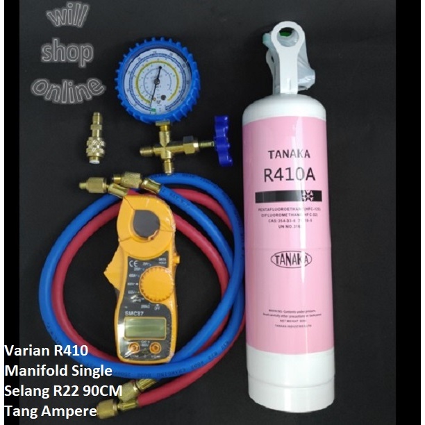 Jual PAKET ALAT PENGISIAN GAS PENDINGIN PREON AC RUMAH R410 MURAH ...