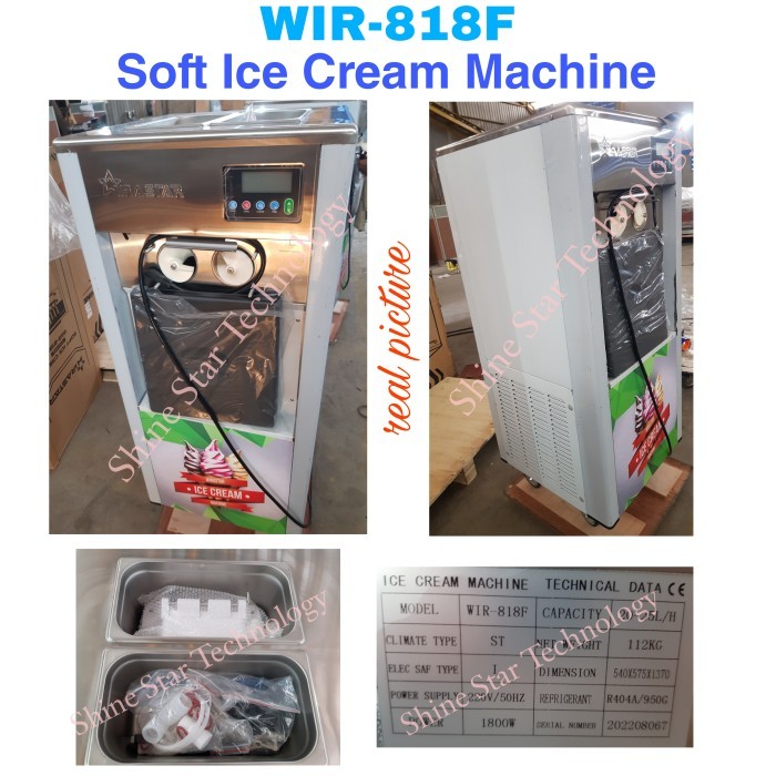 Jual Mesin Soft Ice Cream 3 Tuas WIR-825T WIR-825F WIRASTAR 2 Flavor 1 ...