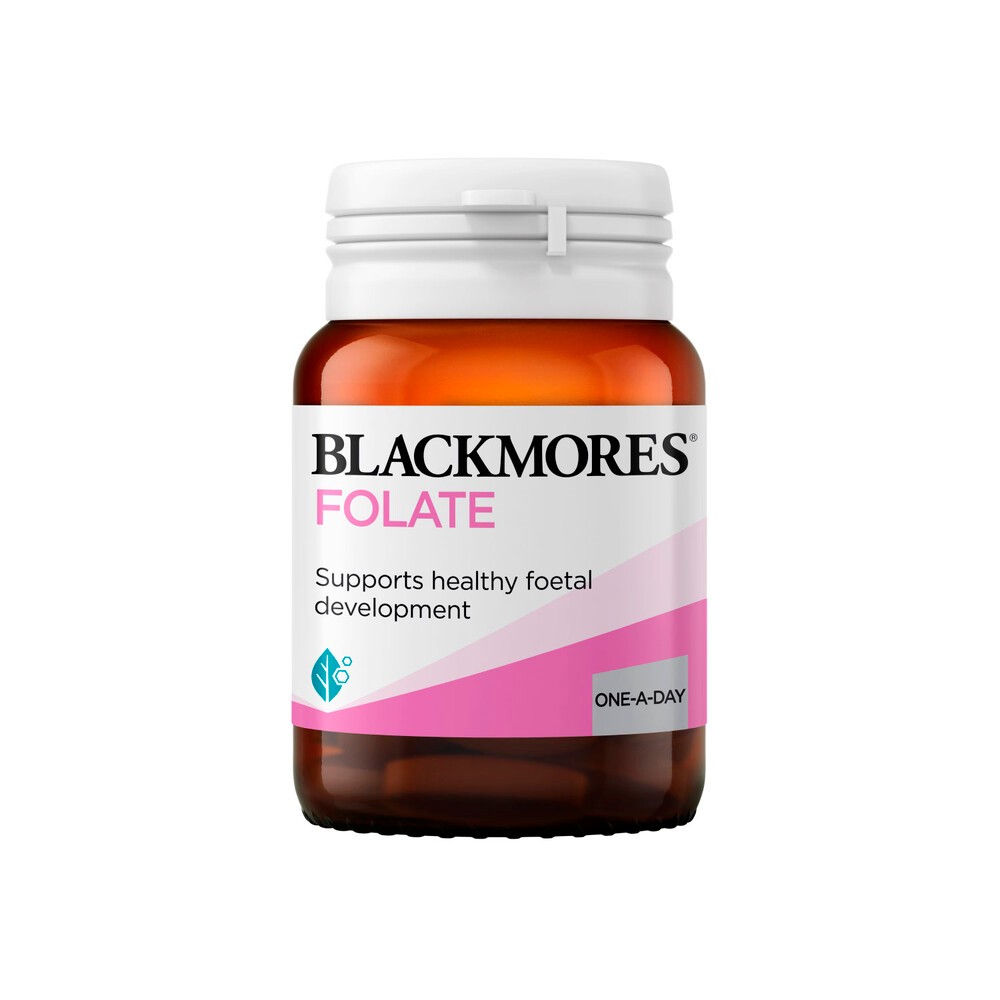 Jual Blackmores Folate 500mg Folic Acid Vitamin Tablets | 90 pack ...