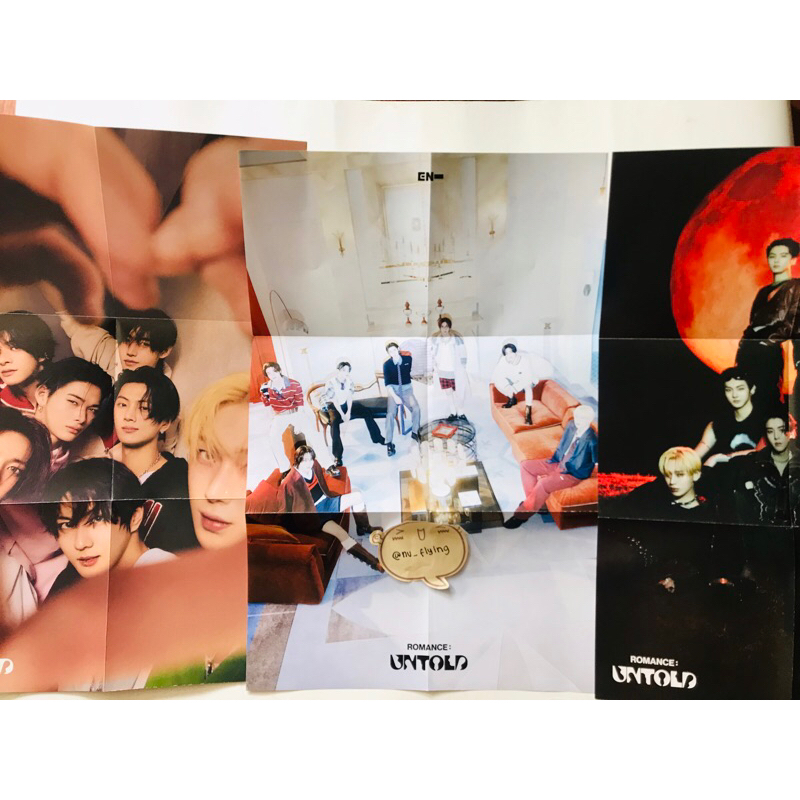 Jual Folded Poster Enhypen Romance: Untold | Shopee Indonesia