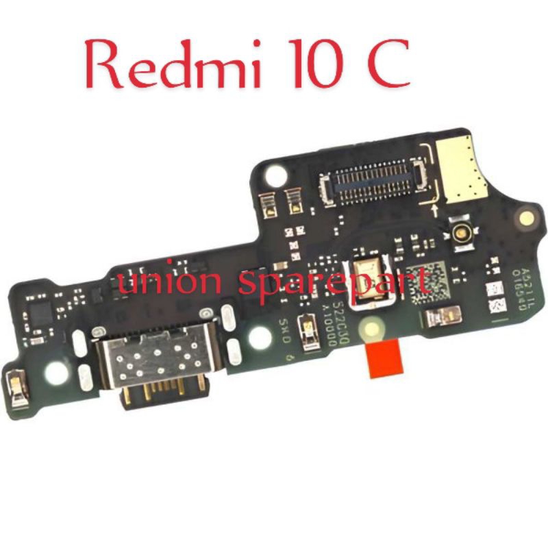 Jual Papan Chas/PCB Chas+mic Redmi 10C Fullset | Shopee Indonesia