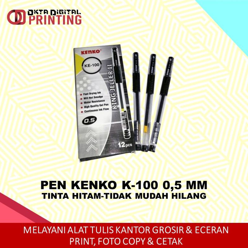 Jual PEN KENKO K-100 0,5 MM | Shopee Indonesia