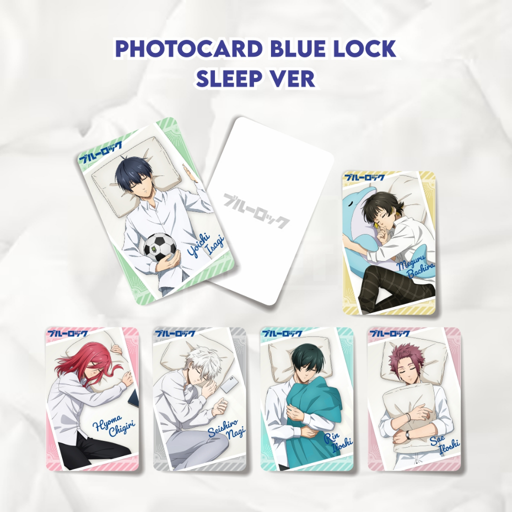 Jual Photocard Karakter Anime BLUE LOCK (Sleep Ver.) | Shopee Indonesia