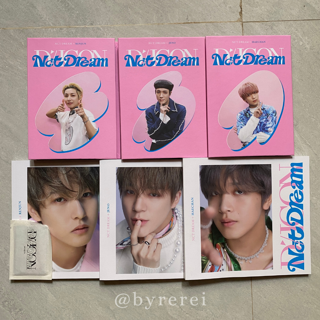 Jual Official Binder Photobook NCT Dream Dicon 102 Renjun Jeno Haechan PB | Shopee Indonesia