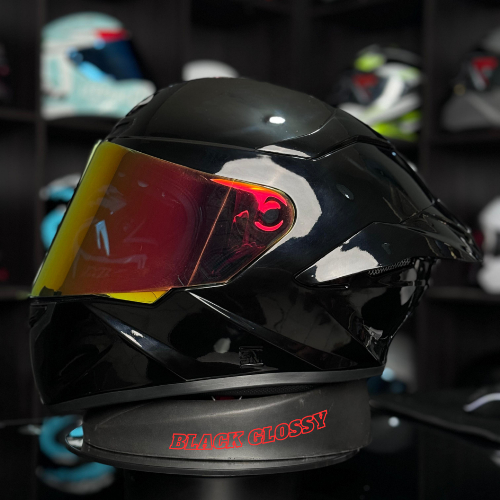 Jual MLA TTC CRYPTON Helm Full Face Paket Ganteng SNI - Stone Grey ...